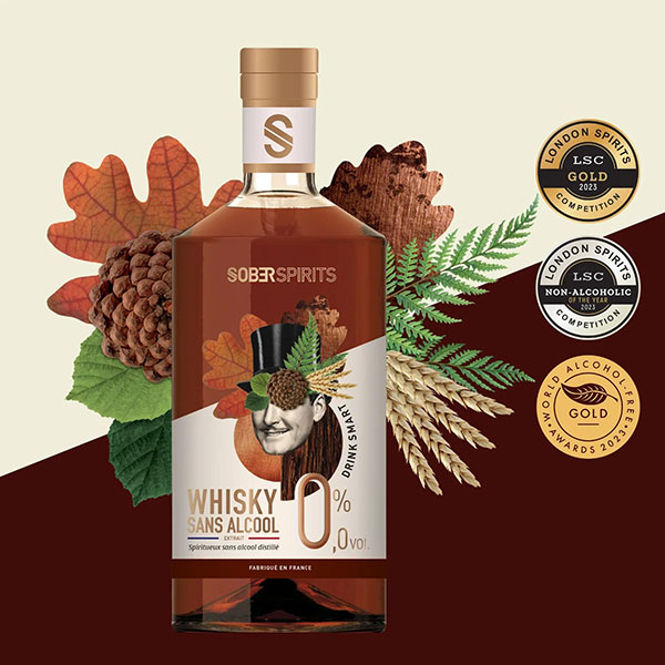 Sober Spirits Whisky Non-Alcoholic Beverage (500 ml) | LIQ9