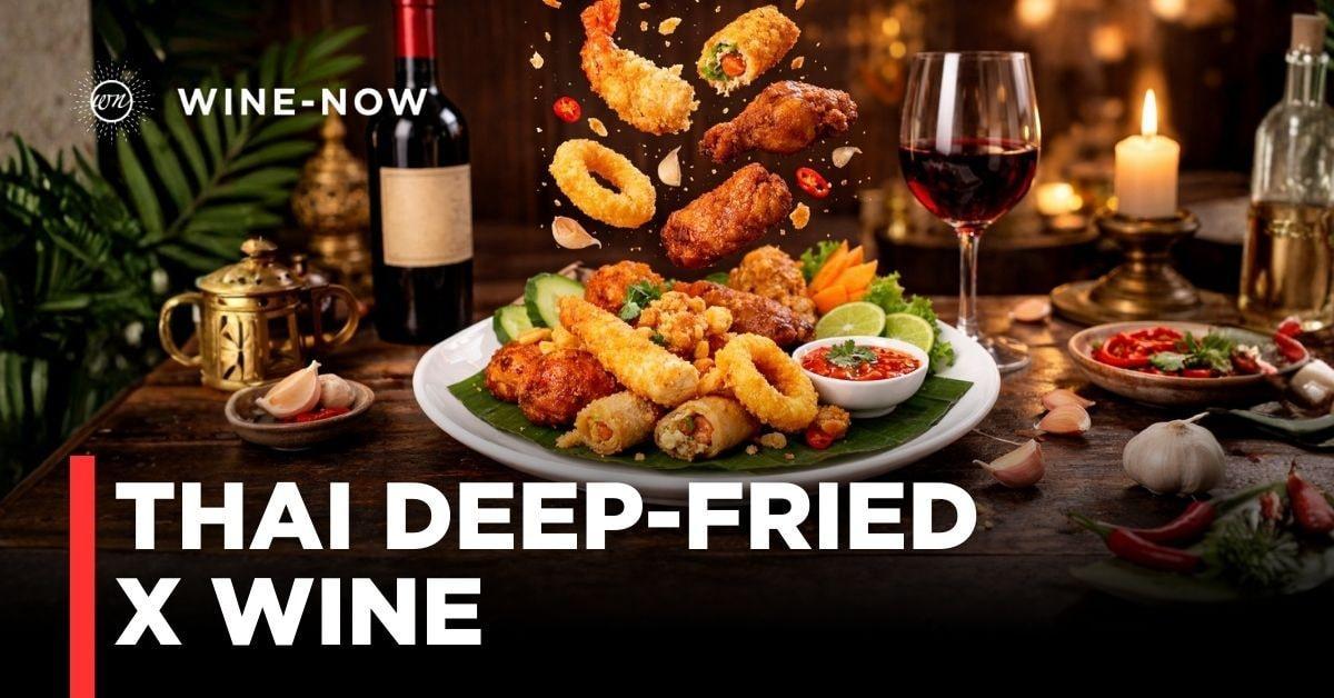 Blog - ของทอดไทย × ไวน์อะไรเวิร์กที่สุด? | WINE-NOW