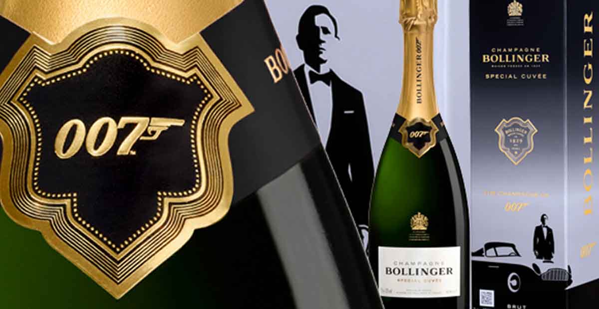 Blog - Bollinger เปิดตัวฉลากพิเศษ Special Cuvée 007 | WINE-NOW