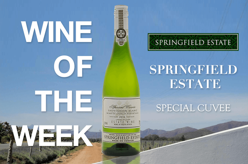 Blog - WOW (October w5): Springfield Estate Special Cuvee | WINE-NOW