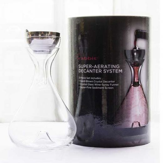 Rabbit Aerating Decanter Set | WINE-NOW