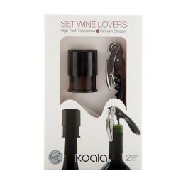 Koala Set Wine Lovers - Black | WINE-NOW