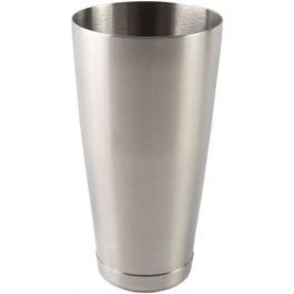 The 4 Barmen Weighted Boston Shaker Base (Brushed Silver) (700 ml ...