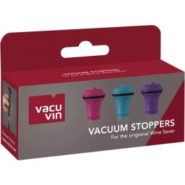 Vacu Vin Vacuum Wine Stopper (Set of 3) | WINE-NOW