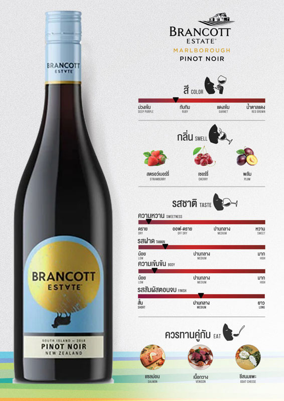Brancott Estate Pinot Noir (750 ml) ราคา ฿| WINE-NOW