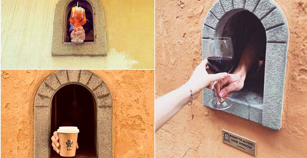 Blog - รู้จักกับ Wine Windows วัฒนธรรมเก่าแก่ของอิตาลี | WINE-NOW
